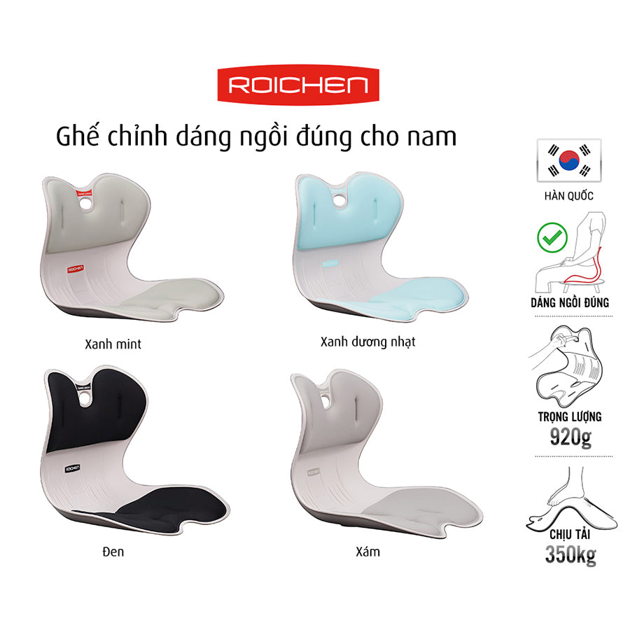 Ghế Chỉnh Dáng Ngồi Đúng Roichen cho Nam – iMat.vn