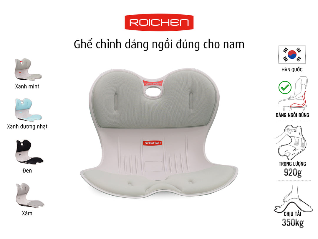 Ghế Chỉnh Dáng Ngồi Đúng Nam Roichen – iMat.vn
