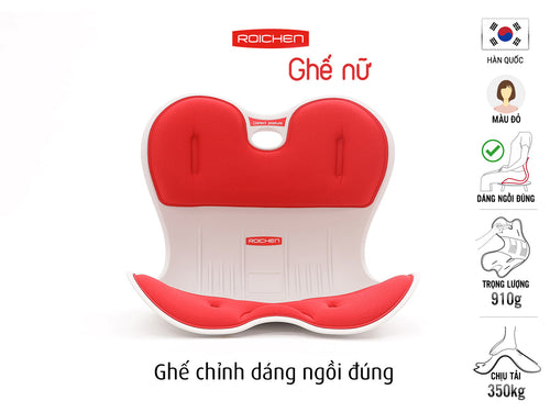 Ghế Roichen Hàn Quốc biến ghế thường thành ghế công thái học.